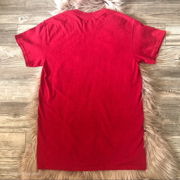Gildan | Shirts | Gildan Mens Red Heather Tshirt | Poshmark